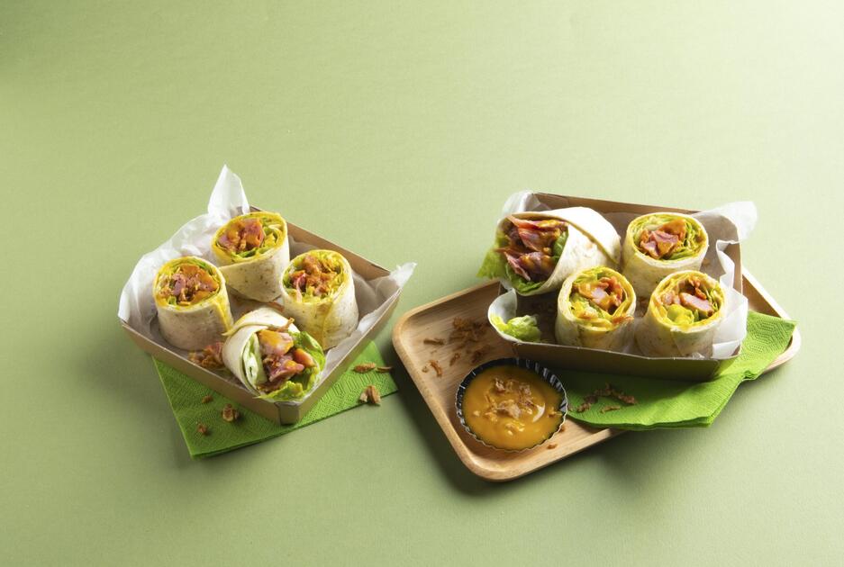 Wrap met Mini Jambonneau en picklessaus - Imperial